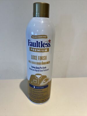 Faultless Premium Starch Luxe Finish Ironing Spray Pro Grade All Colors ...