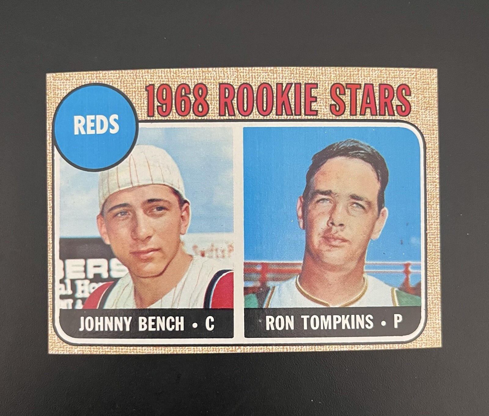 1968 Topps - 1968 Rookie Stars #247 Johnny Bench, Ron Tompkins (RC) | eBay