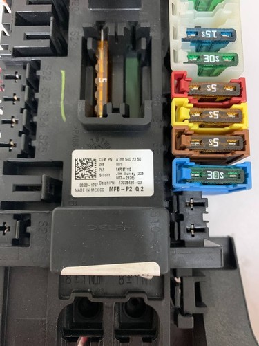 Mercedes Benz GLE, GLS W166 fuse box relay box A1665402350 GENUINE | eBay