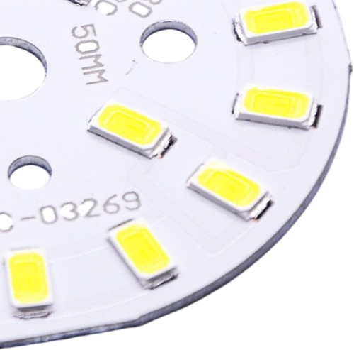 5730 LED Chip Bulb Module 300mA 9W 18 LEDs Circular Pure White Super ...