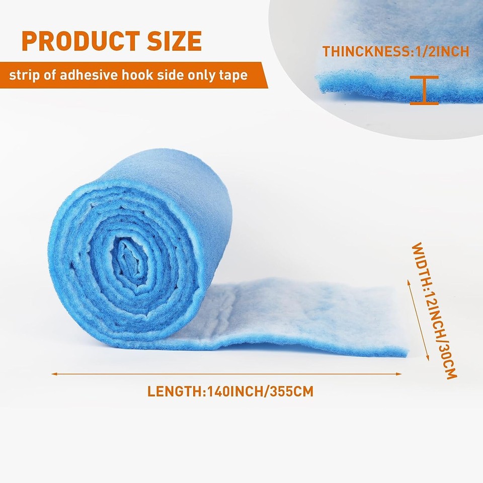 Air Vent Polyester Filter Roll MERV 8 HVAC Furnace Filter Cut to Fit ...