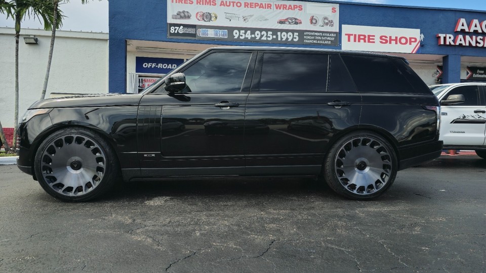 24 INCH Asanti ABL-AB045 Double Dark WHEELS RIMS & TIRES Toyo Proxes ...