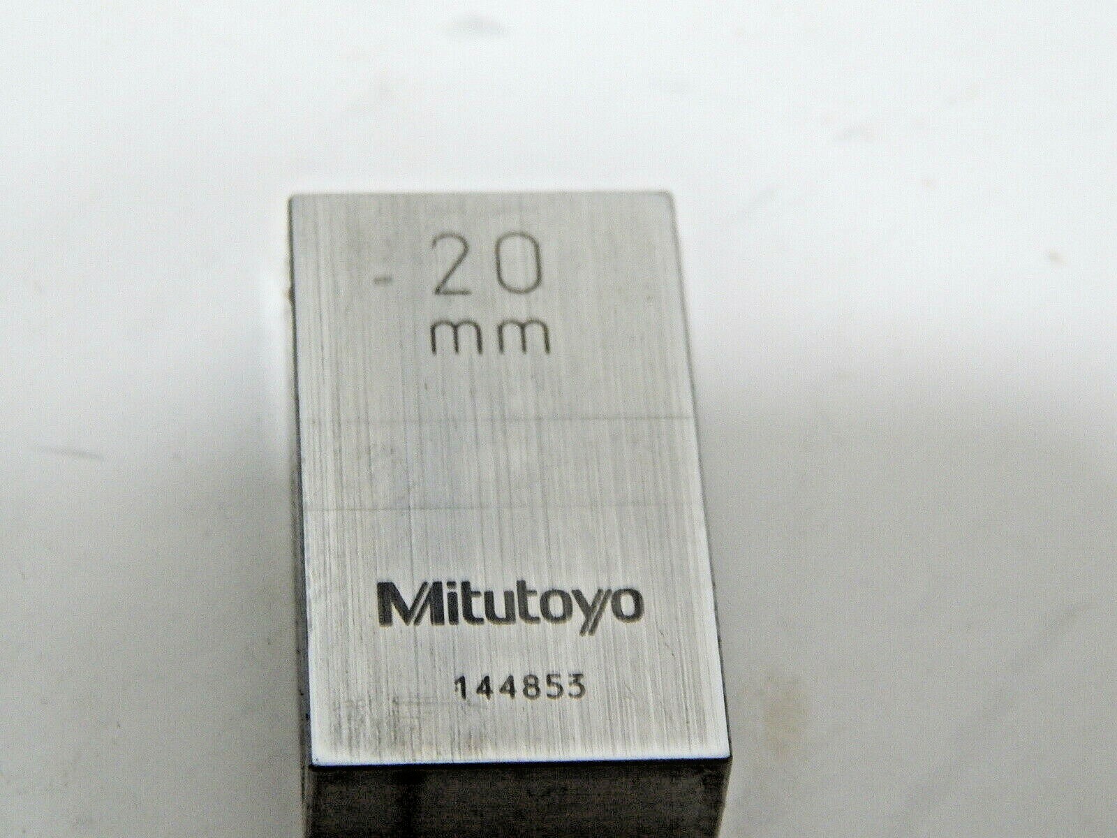 20mm Mitutoyo Steel Rectangular Gauge Gage Block for sale online | eBay