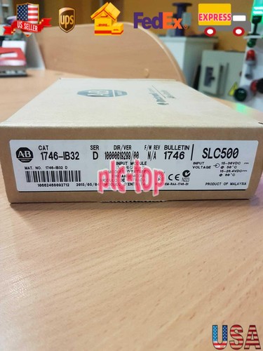 AB 1746-IB32 1746IB32 SLC 500 Input Module PLC New Sealed Fast Ship US ...