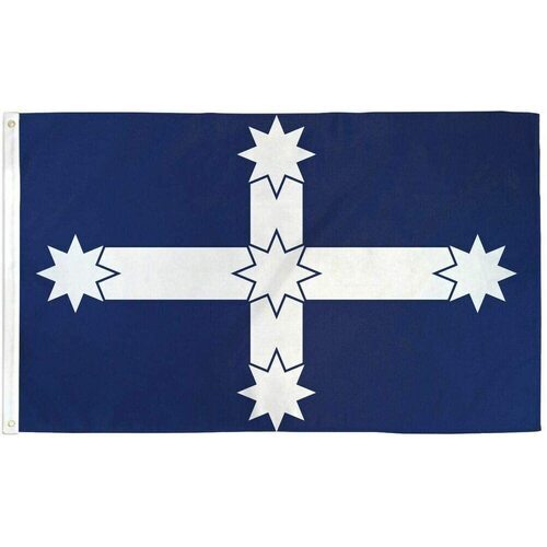 Large Eureka Stockade Flag Southern Cross Australian Aussie Oz Heavy ...