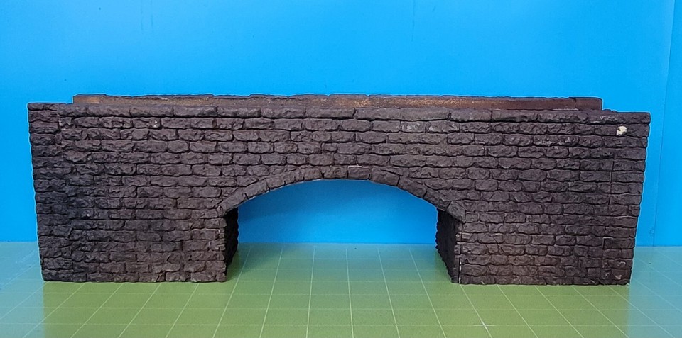 B06: Custom Made O Scale Arch Bridge For Model Railroads ~15.75" x 3.5 ...