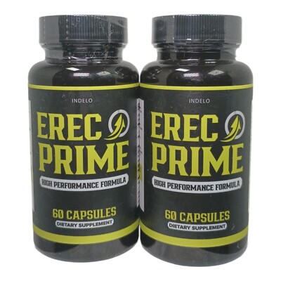 (2 Pack) Erec Prime Supplement for Men Virility, Male Performance Pills | eBay