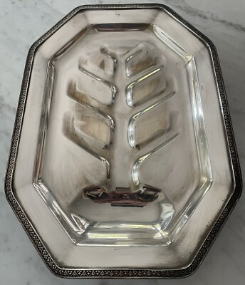 Mulholland Bros. Silver Meat Tray | eBay