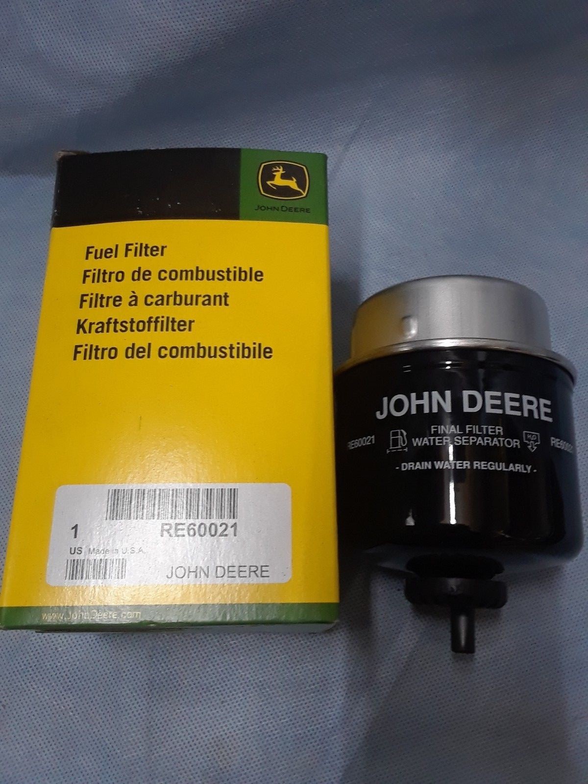 John Deere Original Equipment Filter Element #RE60021 | eBay