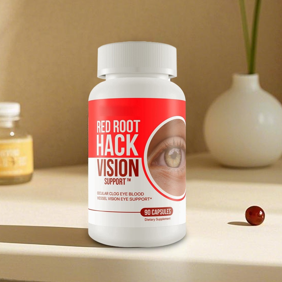Red Root Hack Vision Supplement Portable Tablet 90 Pieces Natural Eye ...
