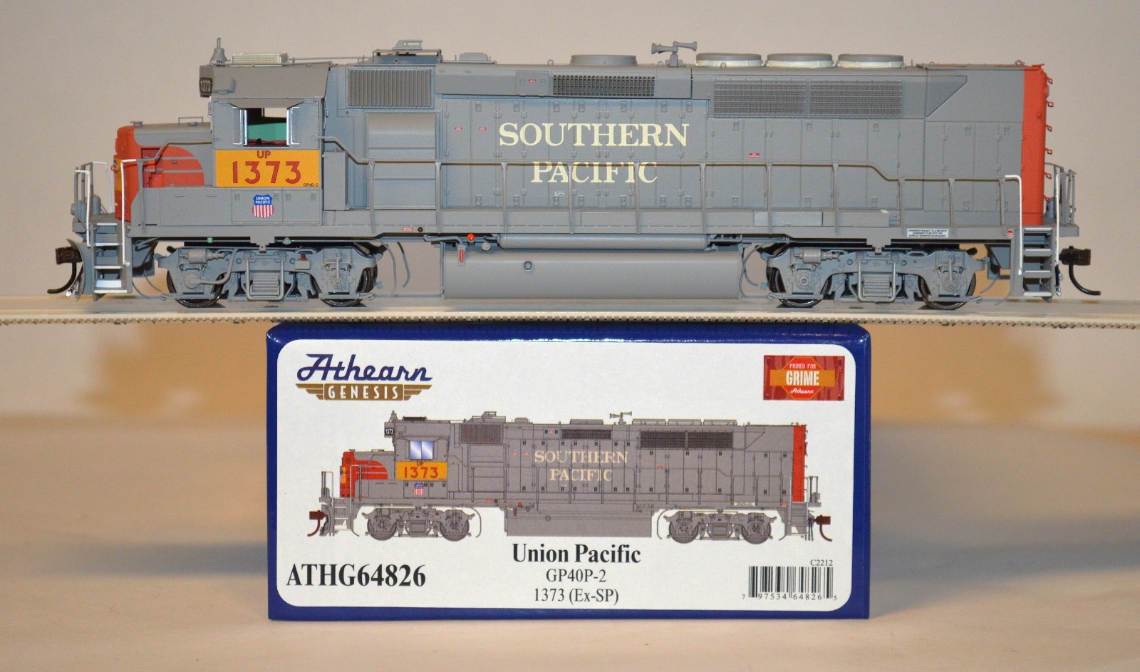Athearn-Genesis #64826 Union Pacific (ex-SP) GP40P-2 #1373 DCC-Ready ...