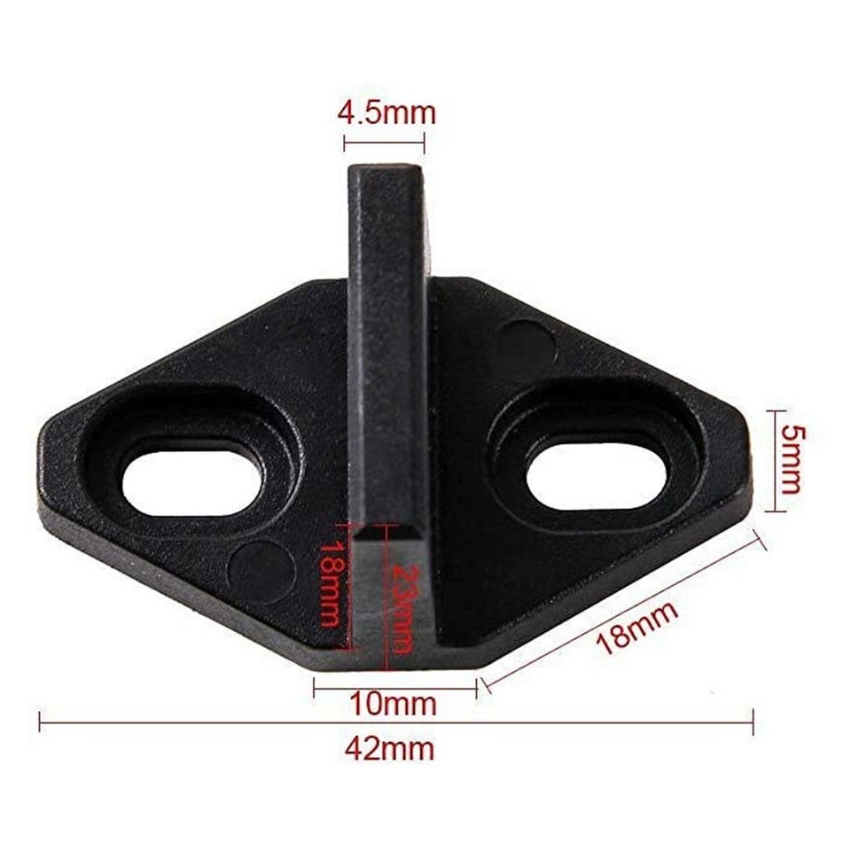 Wooden Barn Door Hardware Accessories Floor Guide Sliding Door Bottom ...