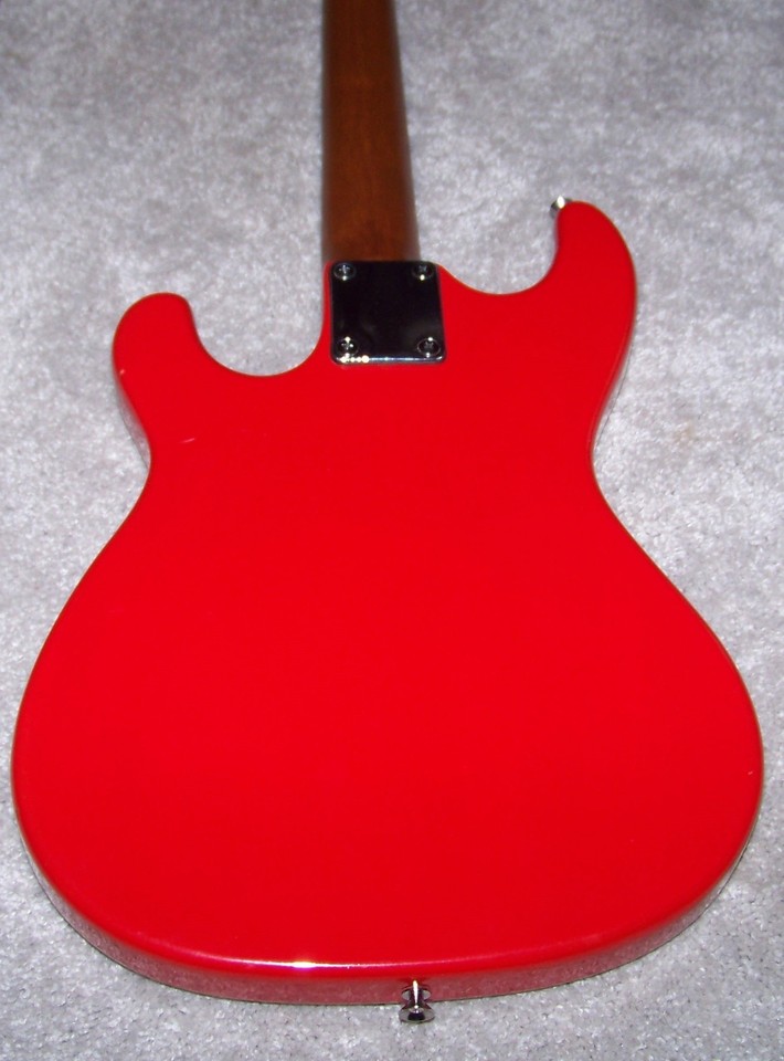 Vintage HONDO H-77 Red Rocker Strat 6-String Electric Guitar w/ HS Case ...