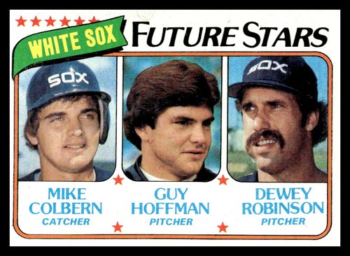 1980 Topps #664 FS Mike Colbern /Hoffman /Robinson RC White Sox ...