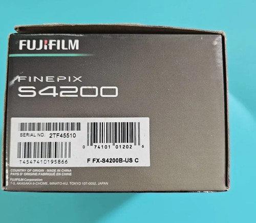 Fujifilm FinePix S Series S4200 14.0MP Digital Camera - Black (S4200 ...