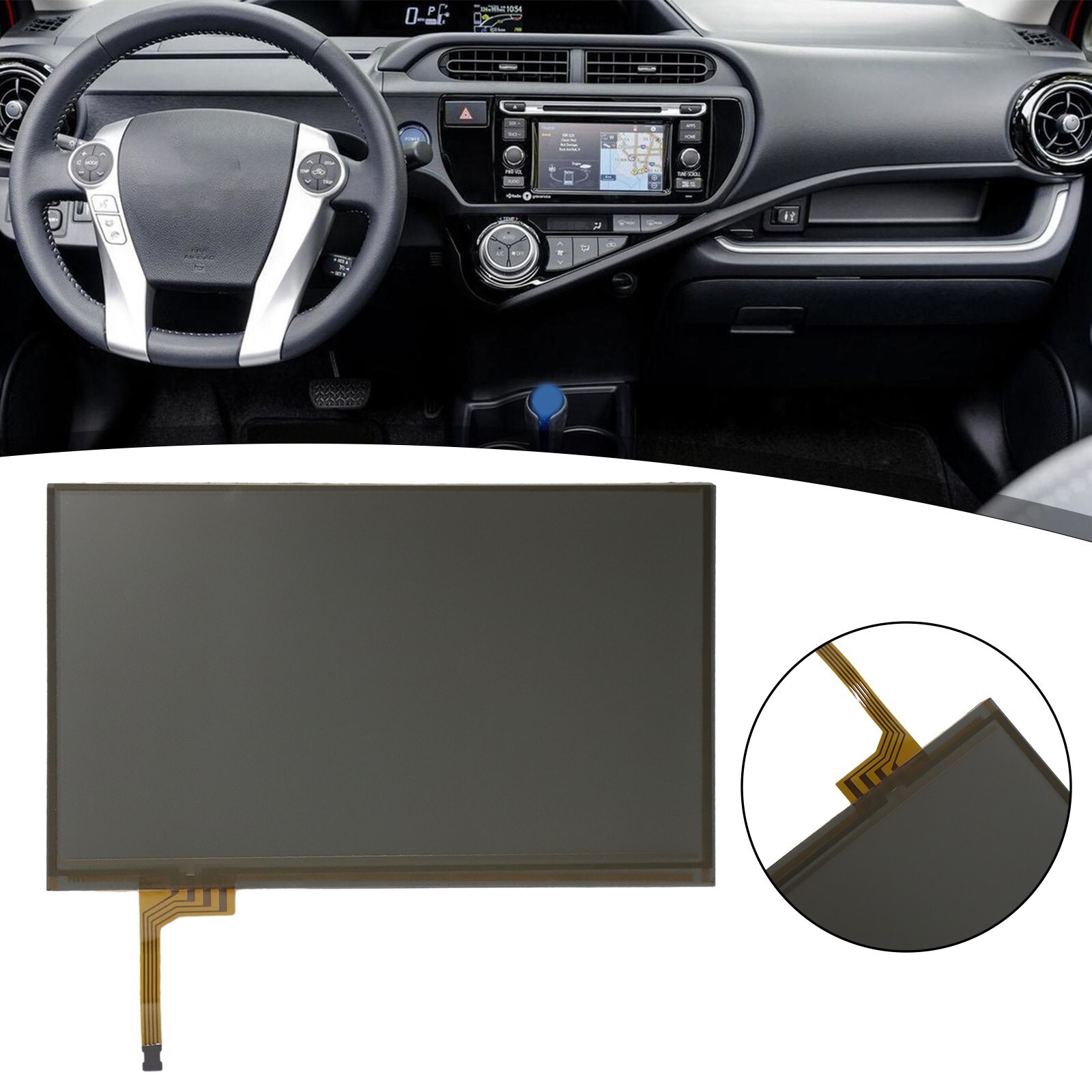 Digitizer Accessories Digitizer For Prius Hybrid Sedan Glass ...