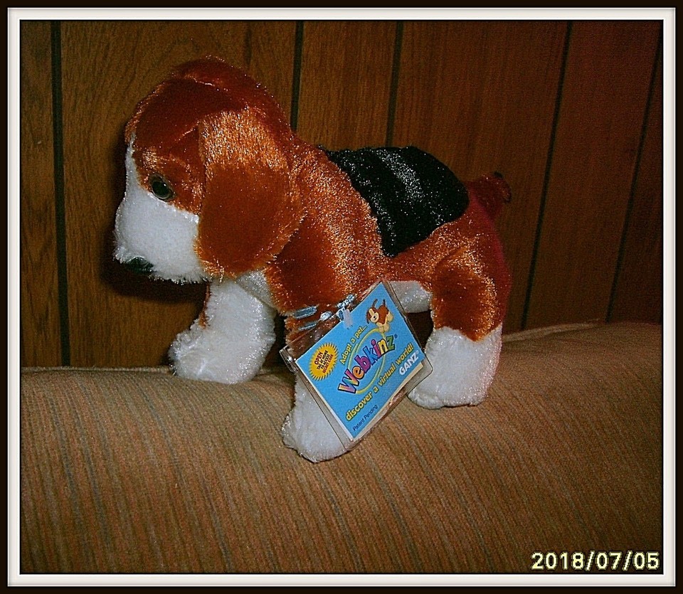 Webkinz Beagle Plush HM141 Ganz, NWT - Unused Sealed Tag - RETIRED | eBay
