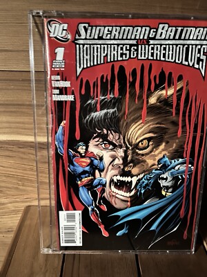 Superman& Batman Vs Vampires & Werewolves #1Near Mint DC Comic Book ...