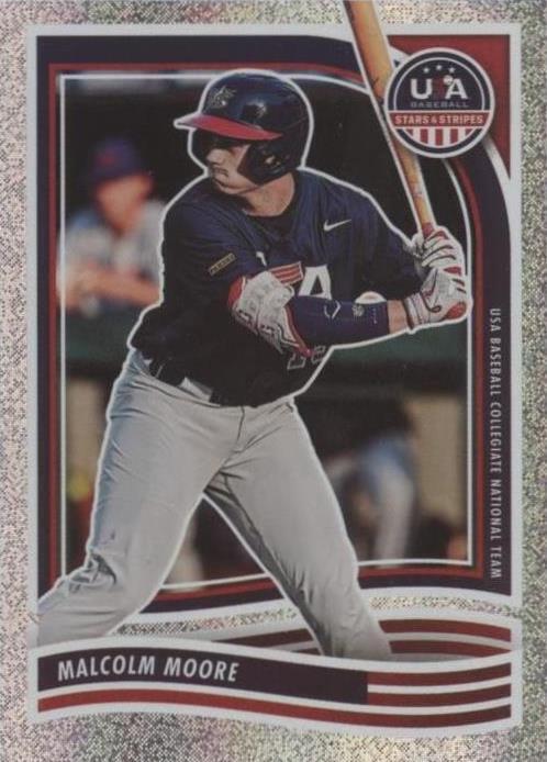 2024 Panini Stars and Stripes - Malcolm Moore #98 Opening Day (RC) for ...