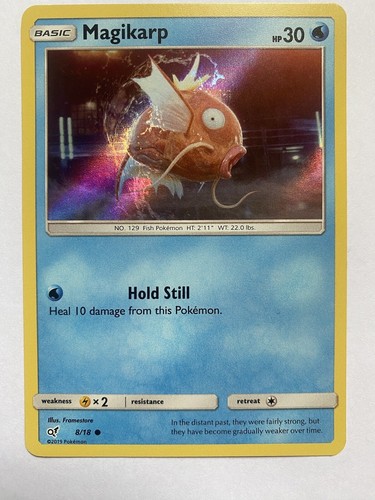 Magikarp 8/18 Holo Common Detective Pikachu Pokemon Card Mint | eBay