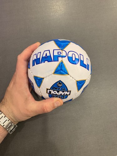 Balle Napoli Taille 1 Cuir Pelota Ballon Maradona Azzurri Napule ...
