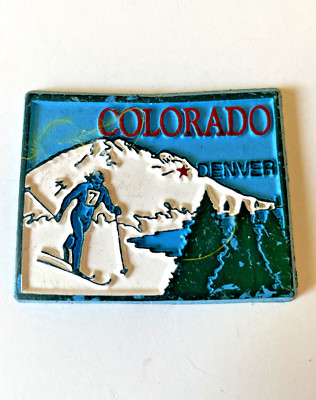 Denver, Colorado Refrigerator Fridge Magnet Travel Tourist Souvenir US ...