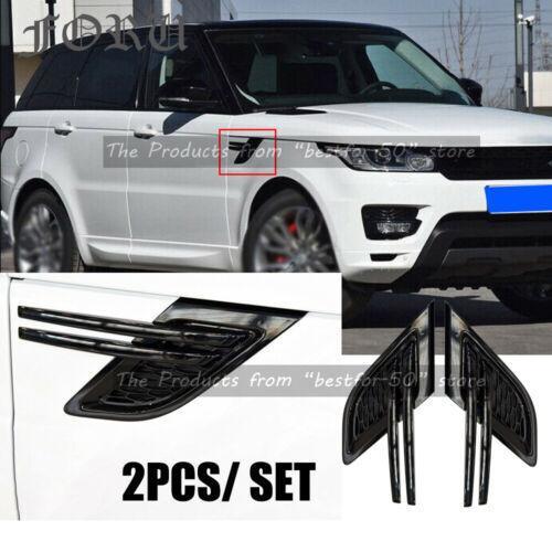 2PCS For 2014-2017 Range Rover Sport Accessories Hood Side Vents Air ...