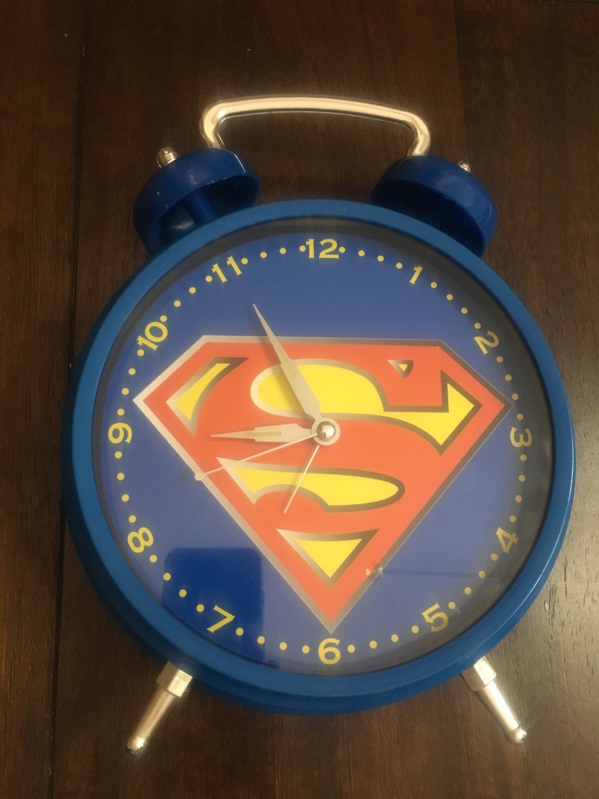 DC Comics SUPERMAN Alarm Clock 12" Tall Jumbo Wall / Desk | eBay