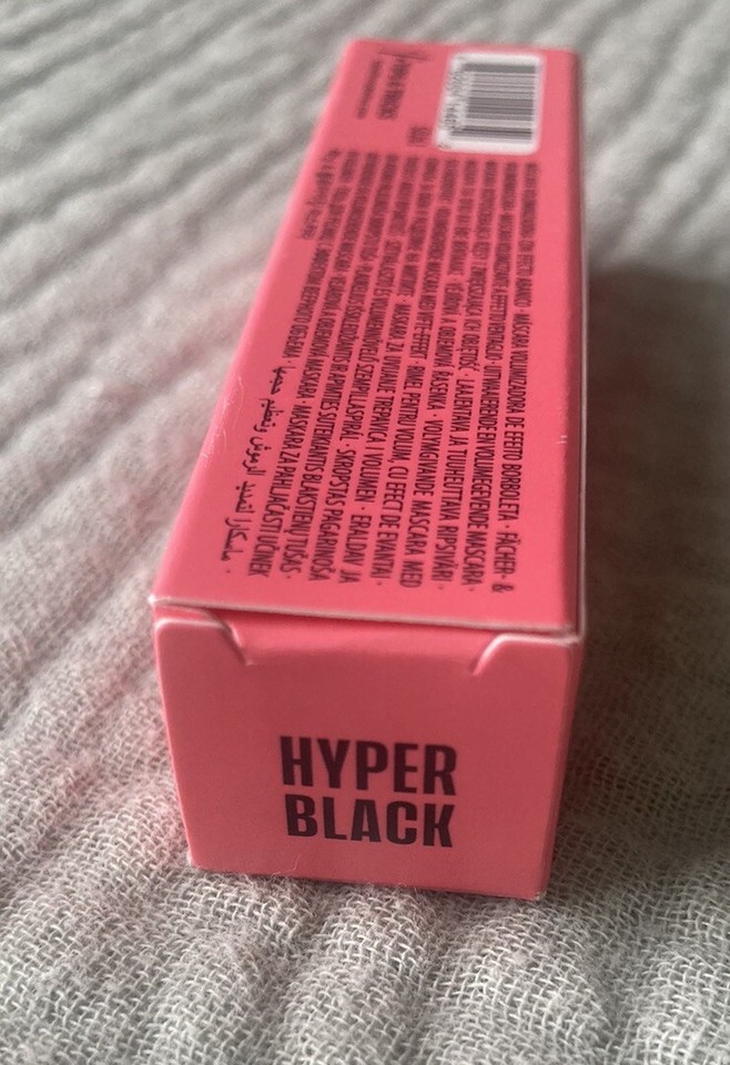 BENEFIT FAN FEST FANNING & VOLUMIZING MASCARA HYPER BLACK 0.1oz 3 g ...