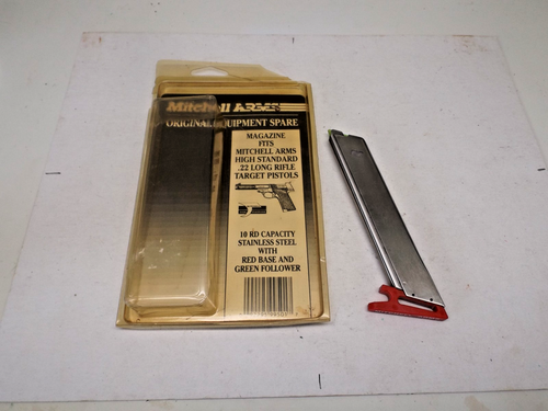 Vintage OEM Mitchell Arms High Standard .22LR 10 Rounds SS Magazine ...