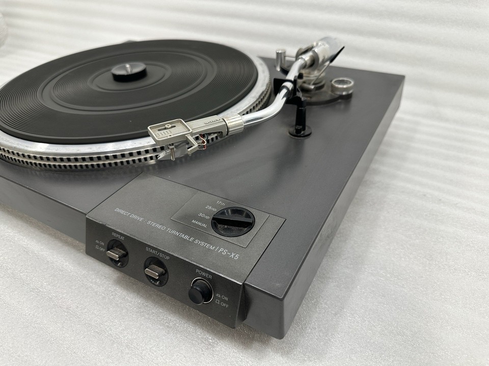 Vintage Sony PS‑X5 Direct Drive Automatic Turntable Record Player | eBay