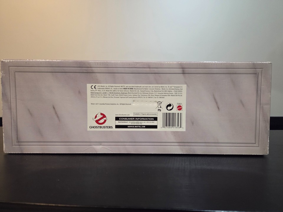 2010 Ghostbusters 12 inch Mattel 2 Pack Peter Venkman Winston Zeddemore ...