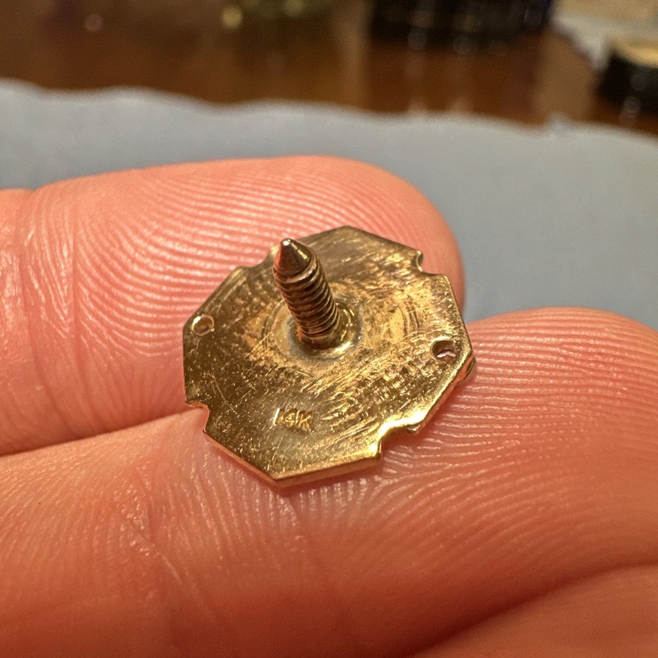 Vintage Humble Oil Company 14k Gold Lapel Pin | eBay