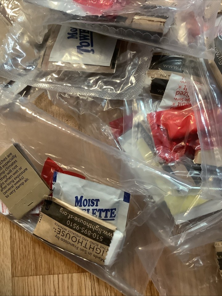 30 Pack US MRE Accessory Packs Assorted Miscellaneous | eBay