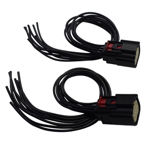 2PCS Headlight 6-Pin 8-way Wire Harness Connector For Chevrolet ...