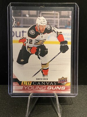 2022-23 Upper Deck Series 2 UD Canvas Young Guns Hunter Drew #C229 ...