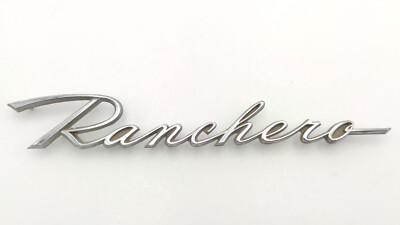 EMBLEM RANCHERO 1960-1965 FORD GENUINE PART CLASSIC CAR | eBay