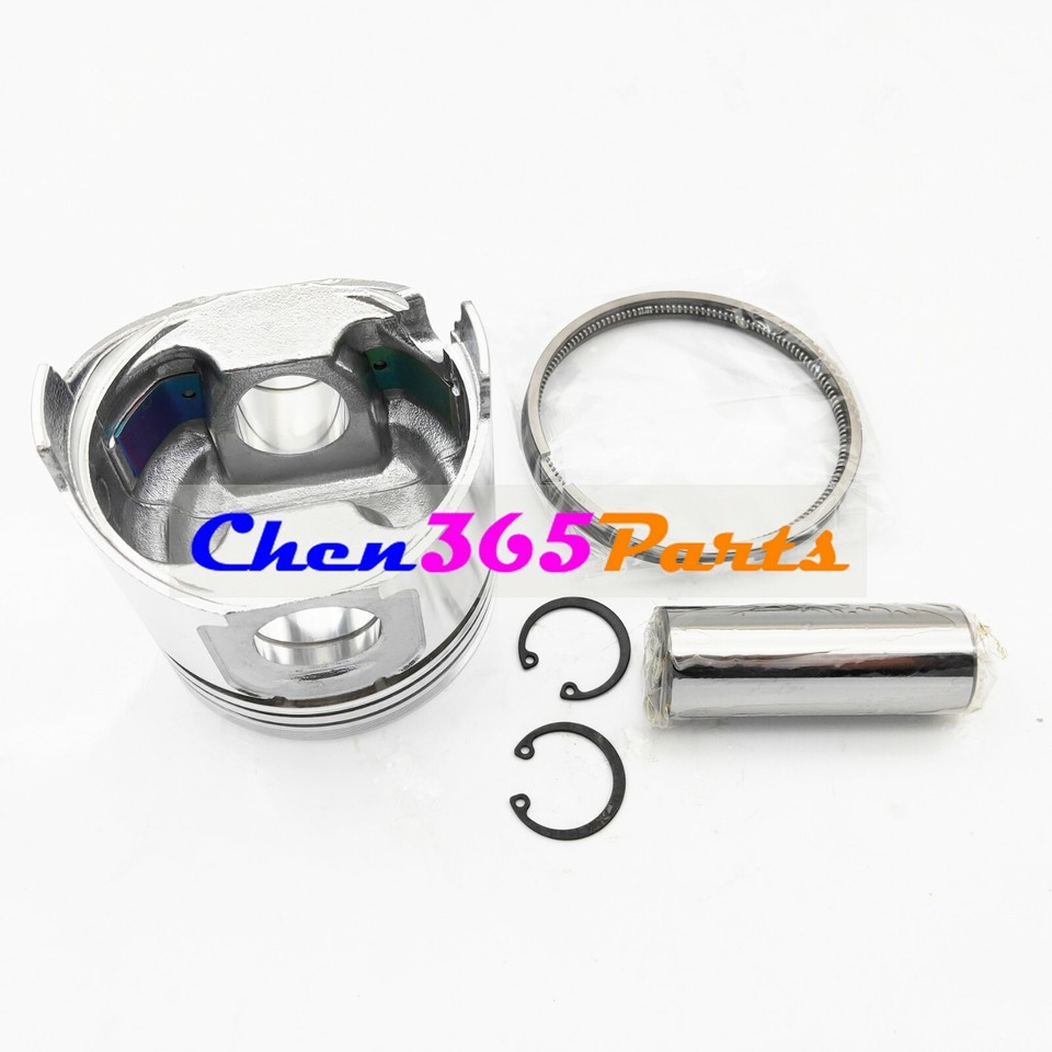 4 pcs STD 4TNV88 Piston kit & Ring 129005-22080 for Yanmar VIO45-5B ...