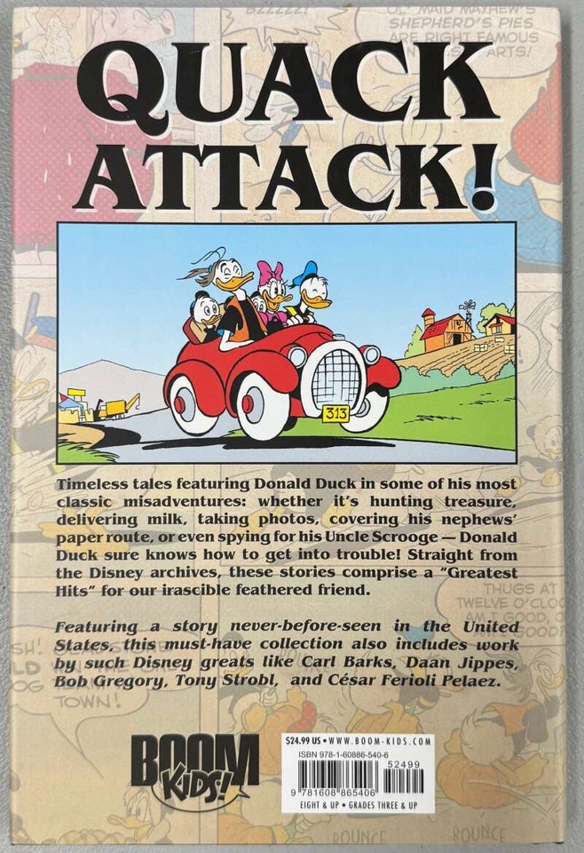 Donald Duck Classics: Quack Up Boom! Kids TPB HC | eBay