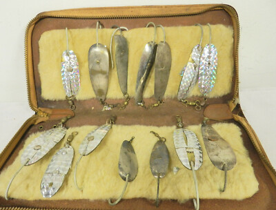 (14) VINTAGE FISHING LURE SPOONS COLLECTION LOT | eBay