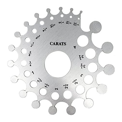 Bakers Diamond Gauge Gemologist Diamond Sizing Carat Tool | eBay