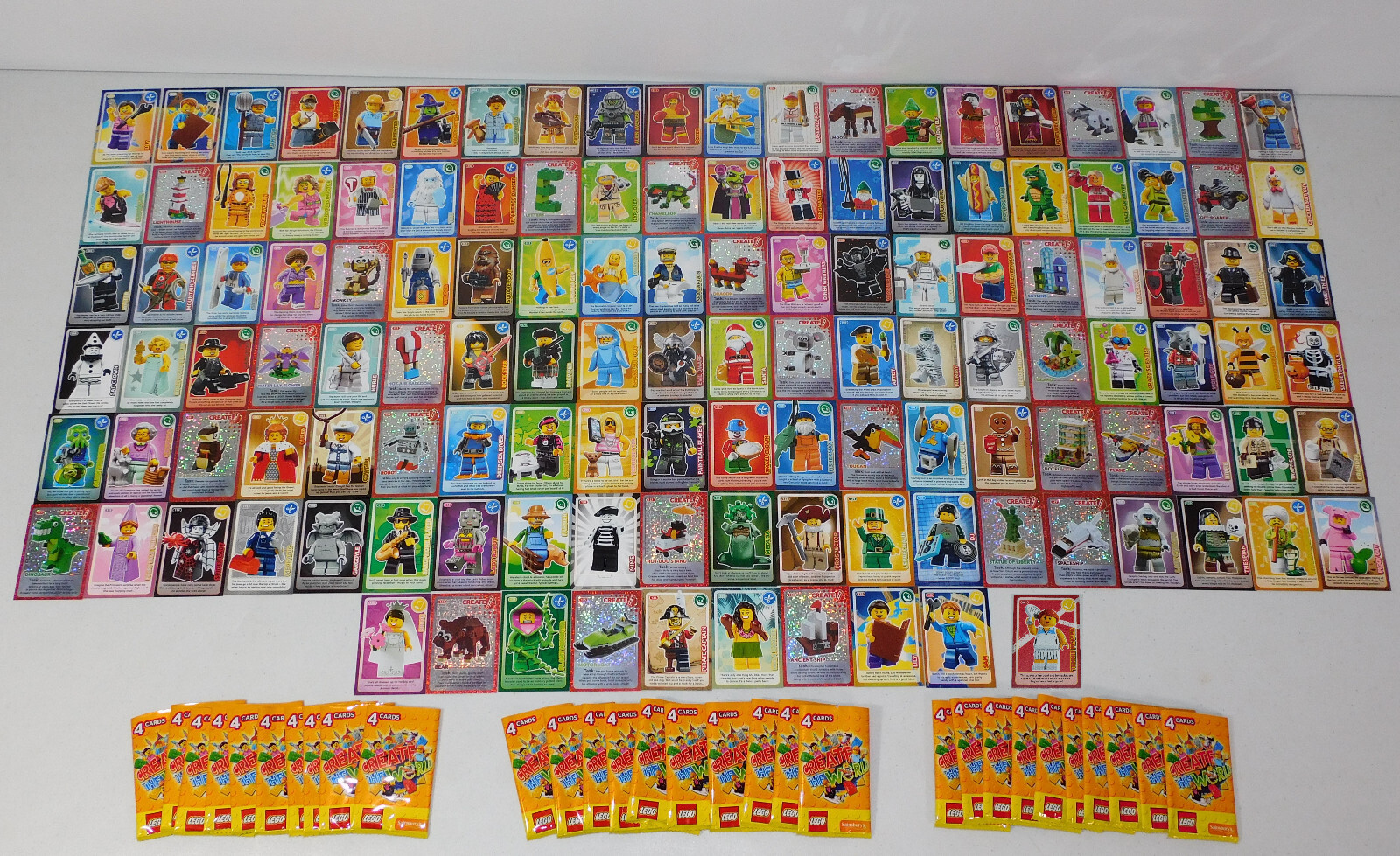 Lego Sainsburys Trading Cards - Printable Cards