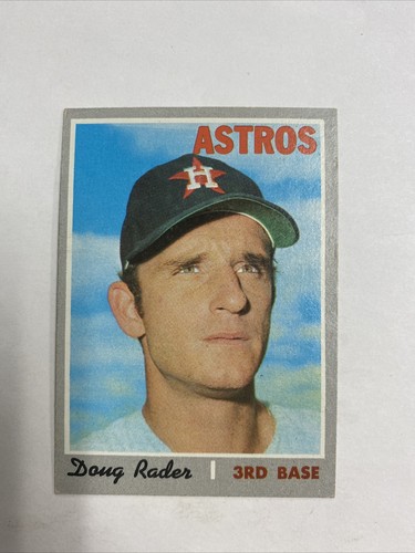 1970 Topps Baseball Doug Rader Houston Astros Card #355 | eBay