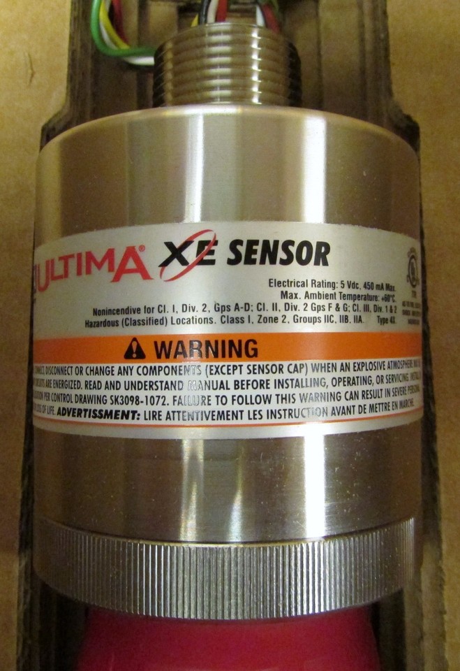 MSA A ULTIMAX XP E 48 U 4 S 1 0 0 0 0 1 0 T C ULTIMA X Gas Monitor ...