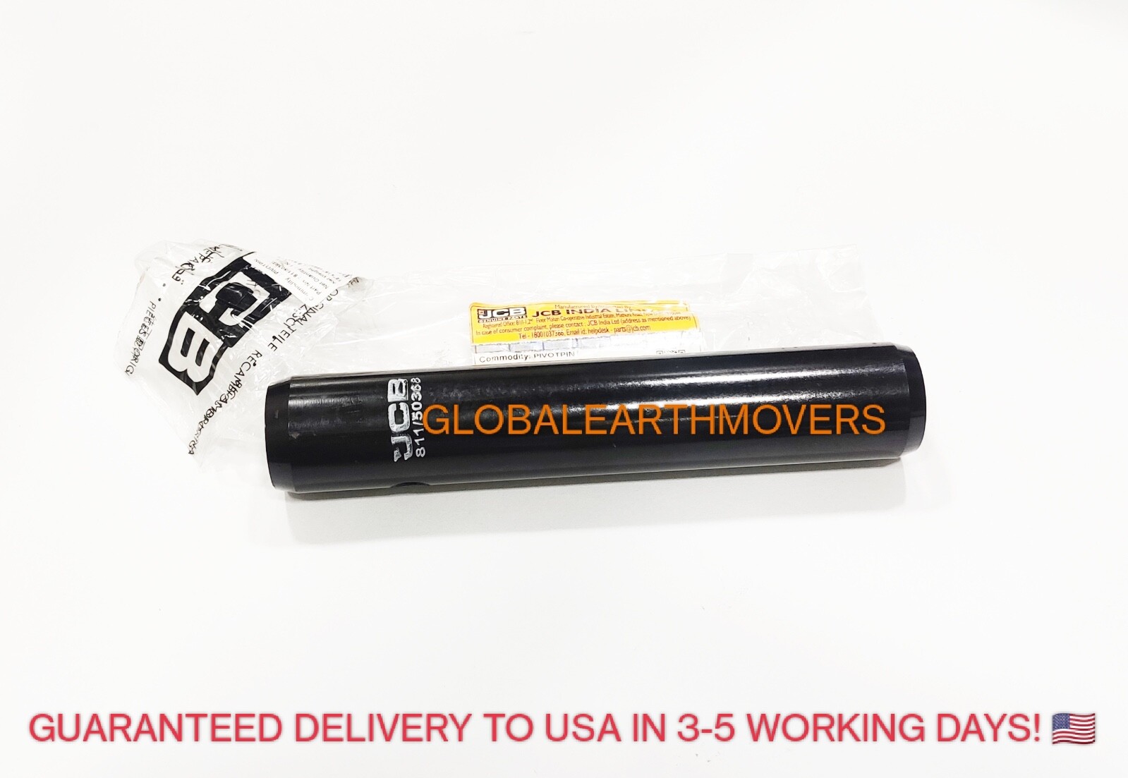 JCB BACKHOE PARTS - GENUINE JCB PIVOT PIN (PART NUMBER: 811/50368) | eBay