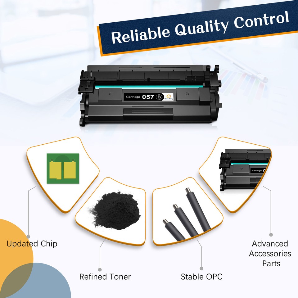 1Pack Toner 057 CRG057 for Canon ImageCLASS MF-445dw LBP-227dw MF-448dw ...
