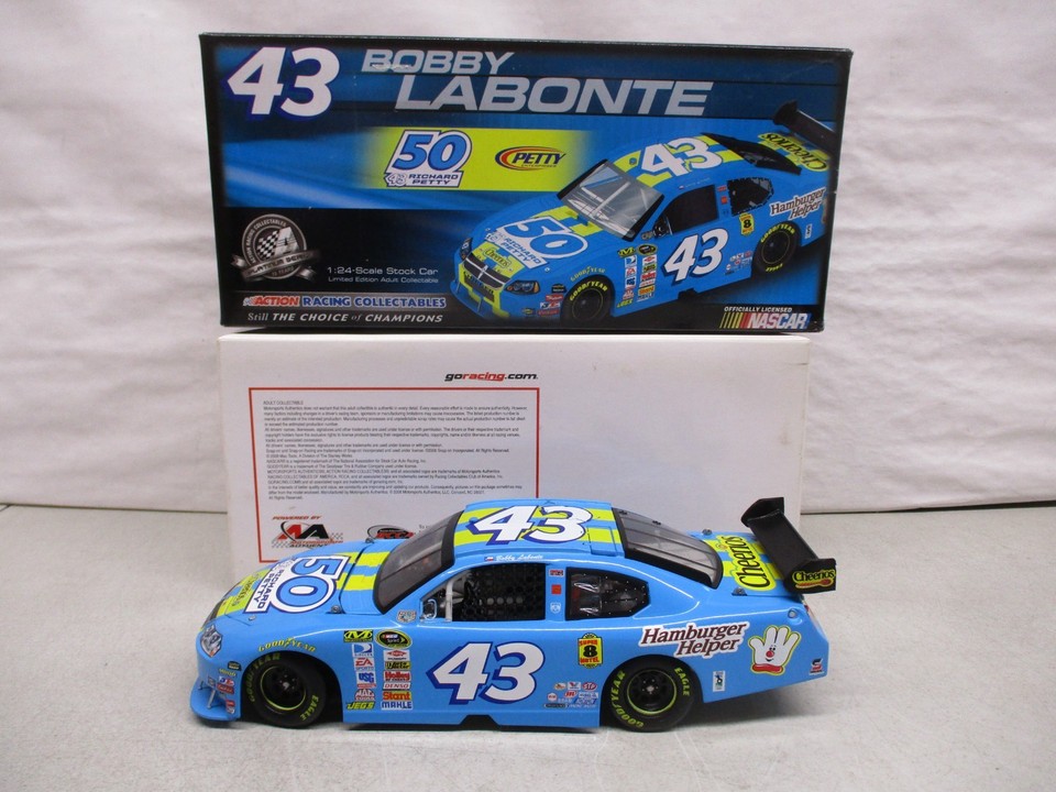 2008 Action Bobby Labonte #43 Richard Petty's 50th 1/24 | eBay