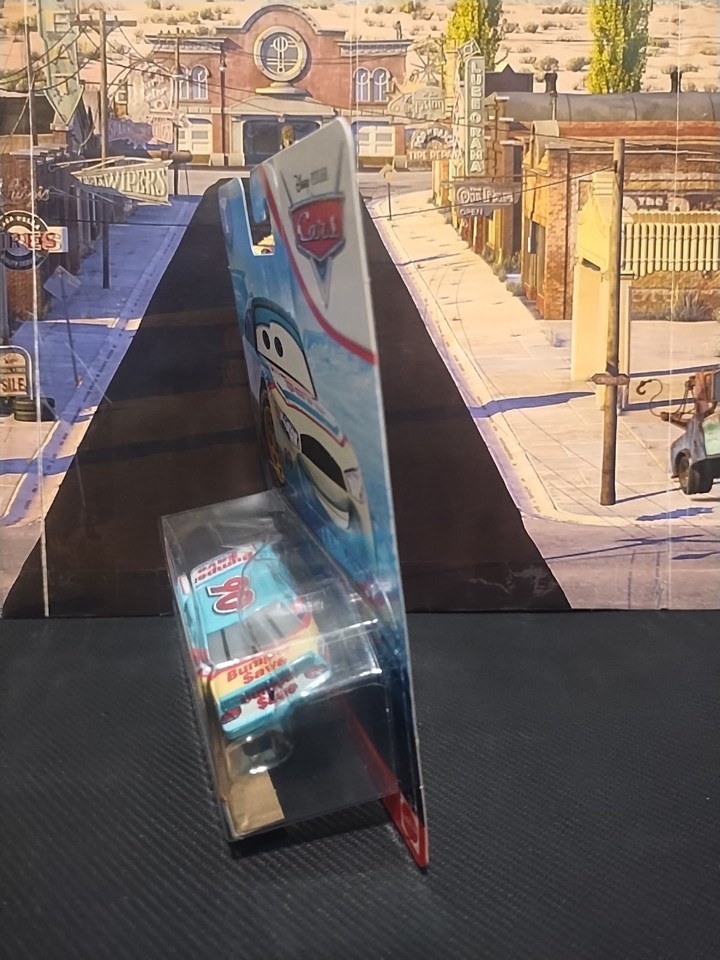 DISNEY PIXAR CARS PONCHY WIPEOUT #90 BUNPER SAVE PISTON CUP RACERS ...