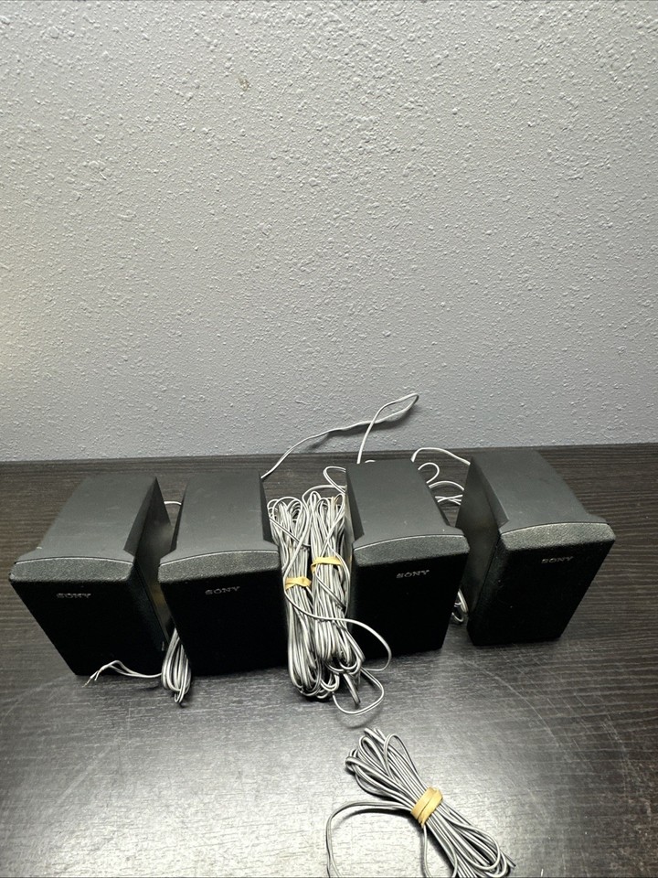 Sony SS-MSP75 Surround Sound Speakers (4) + SS-CNP75 Center Speaker ...