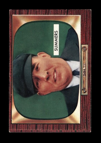 1955 Bowman Set-Break #317 William Summers EX-EXMINT *GMCARDS* | eBay